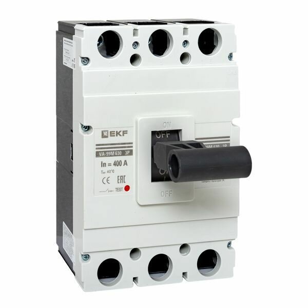 Выключатель автоматический 3п 630/400А 50кА ВА-99М PROxima EKF mccb99-630-400m