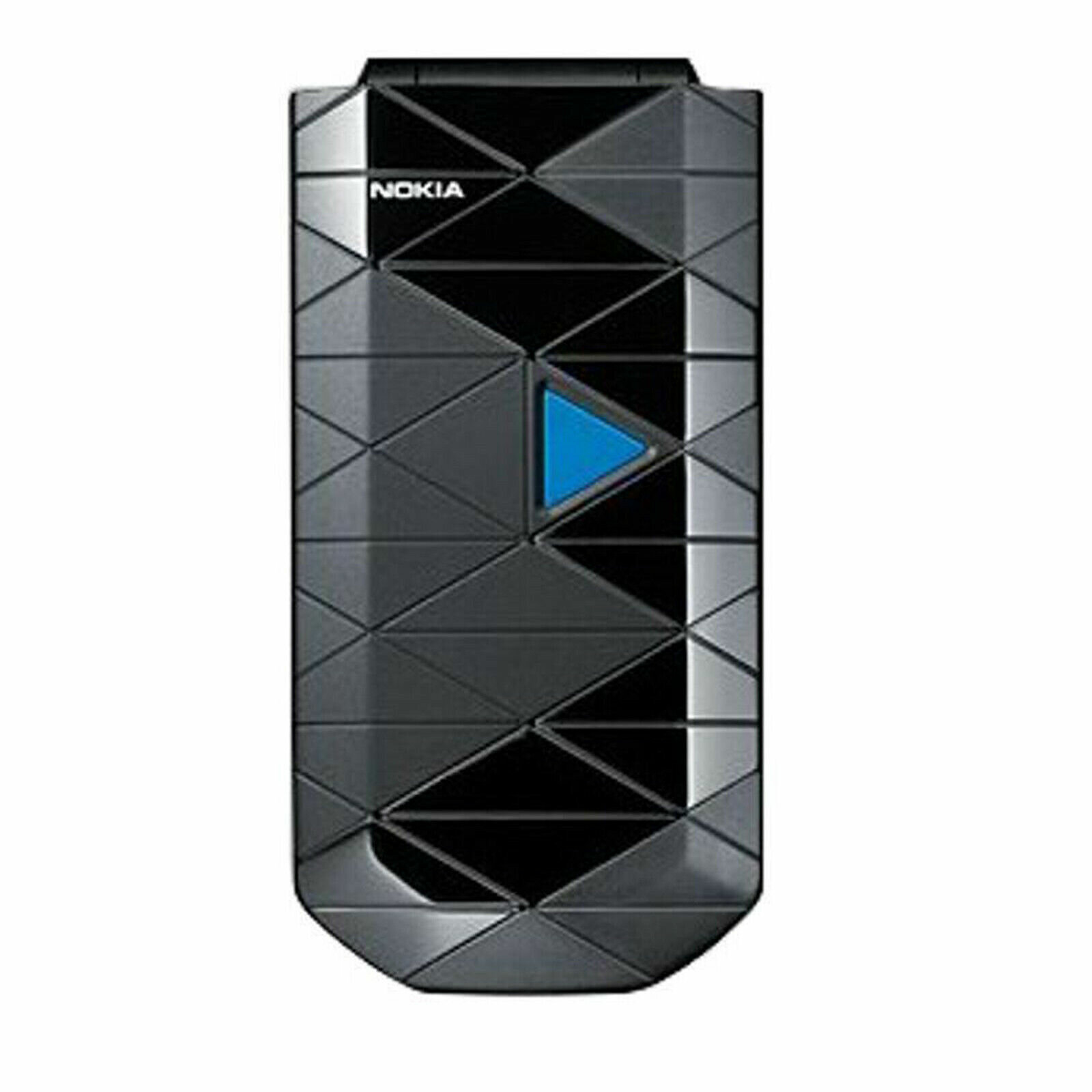 Мобильный телефон Nokia 7070, раскладушка, черный, с синей вставкой