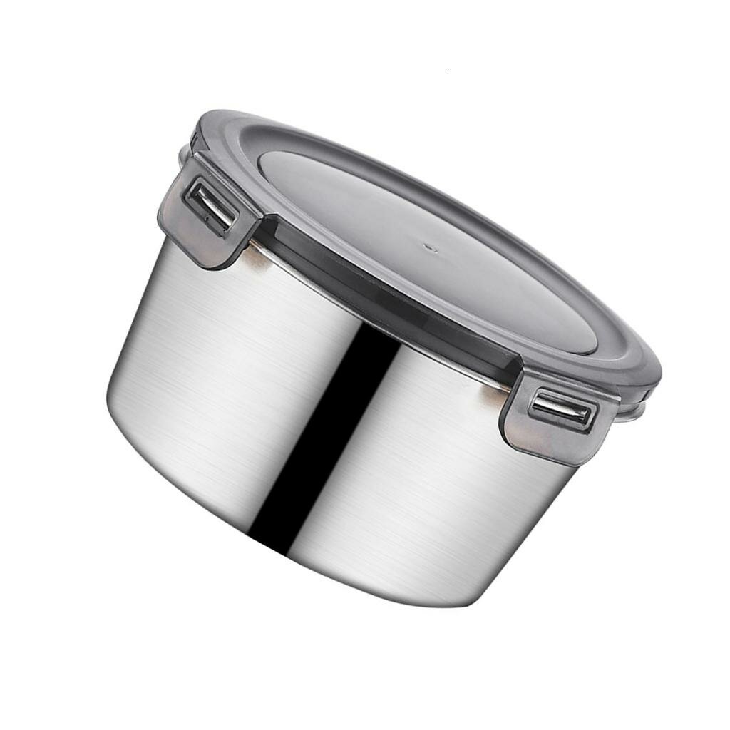 Контейнер для еды из нержавеющей стали с крышкой, 2100ML
