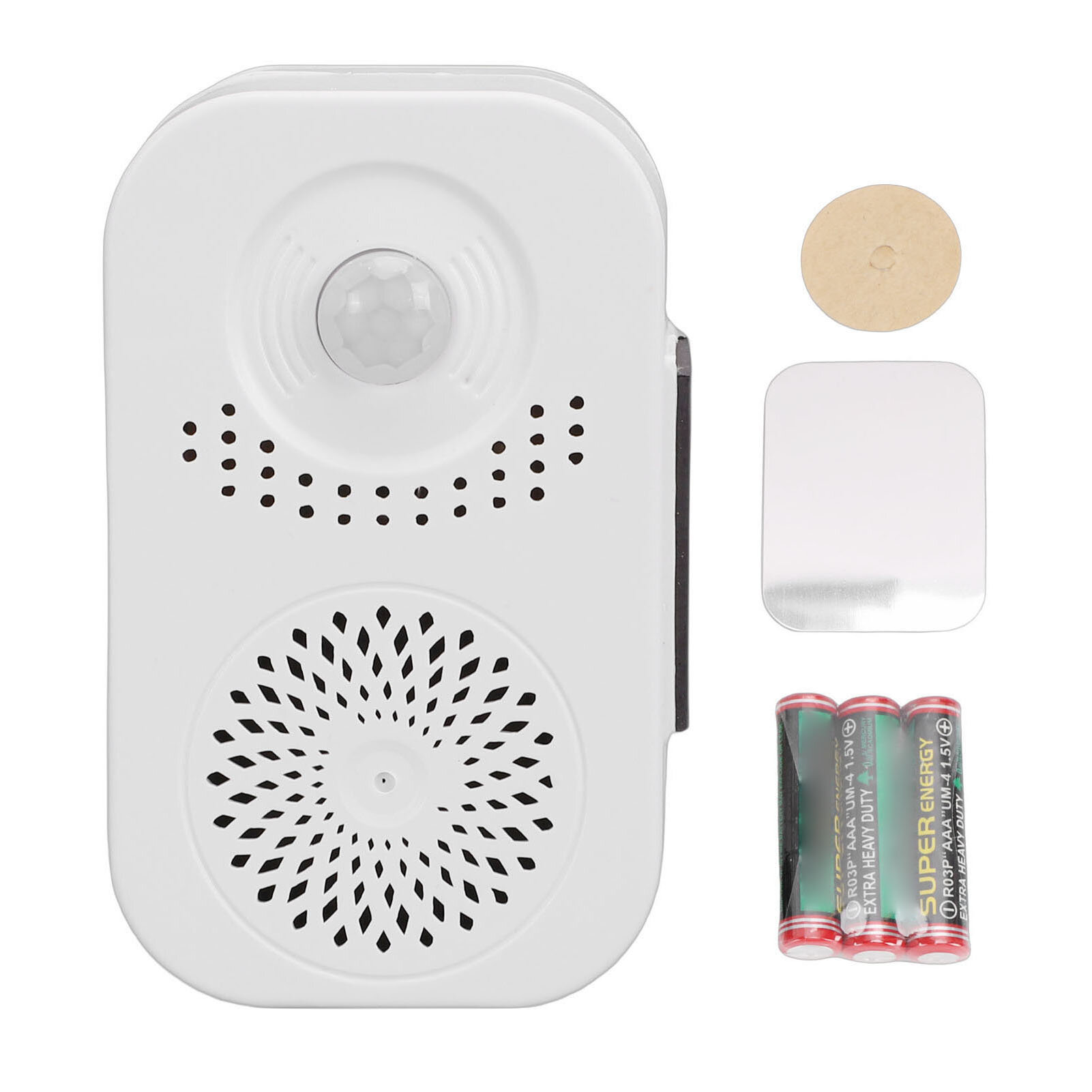 Дверной звонок с датчиком движения PIR и голосовым напоминанием, чувствительный к приветствию, подходит для магазинов, домов и магазинов шаговой доступности.