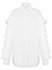 Рубашка MOSCHINO, размер 42 IT, белый