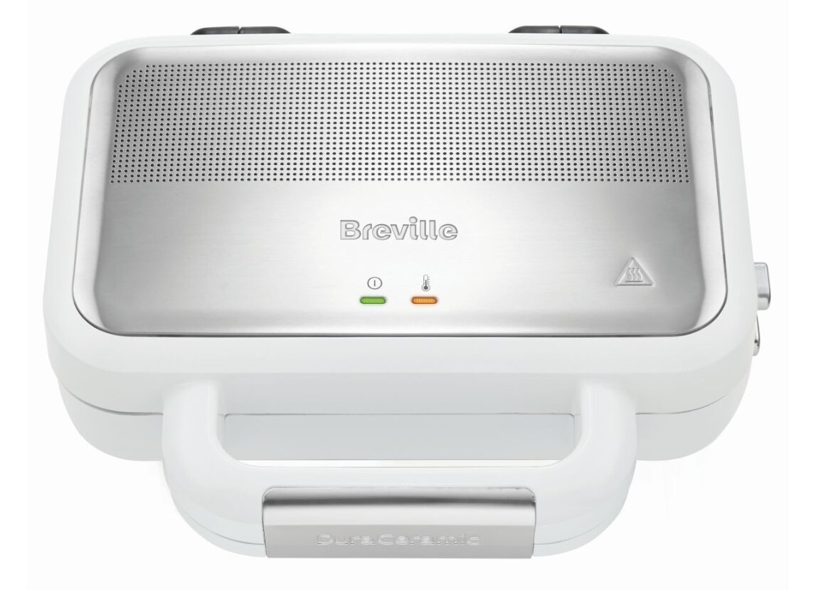Бутербродница/сэндвичница Breville VST074X High Gloss DuraCeramic, мощность 850 Вт, съемные панели
