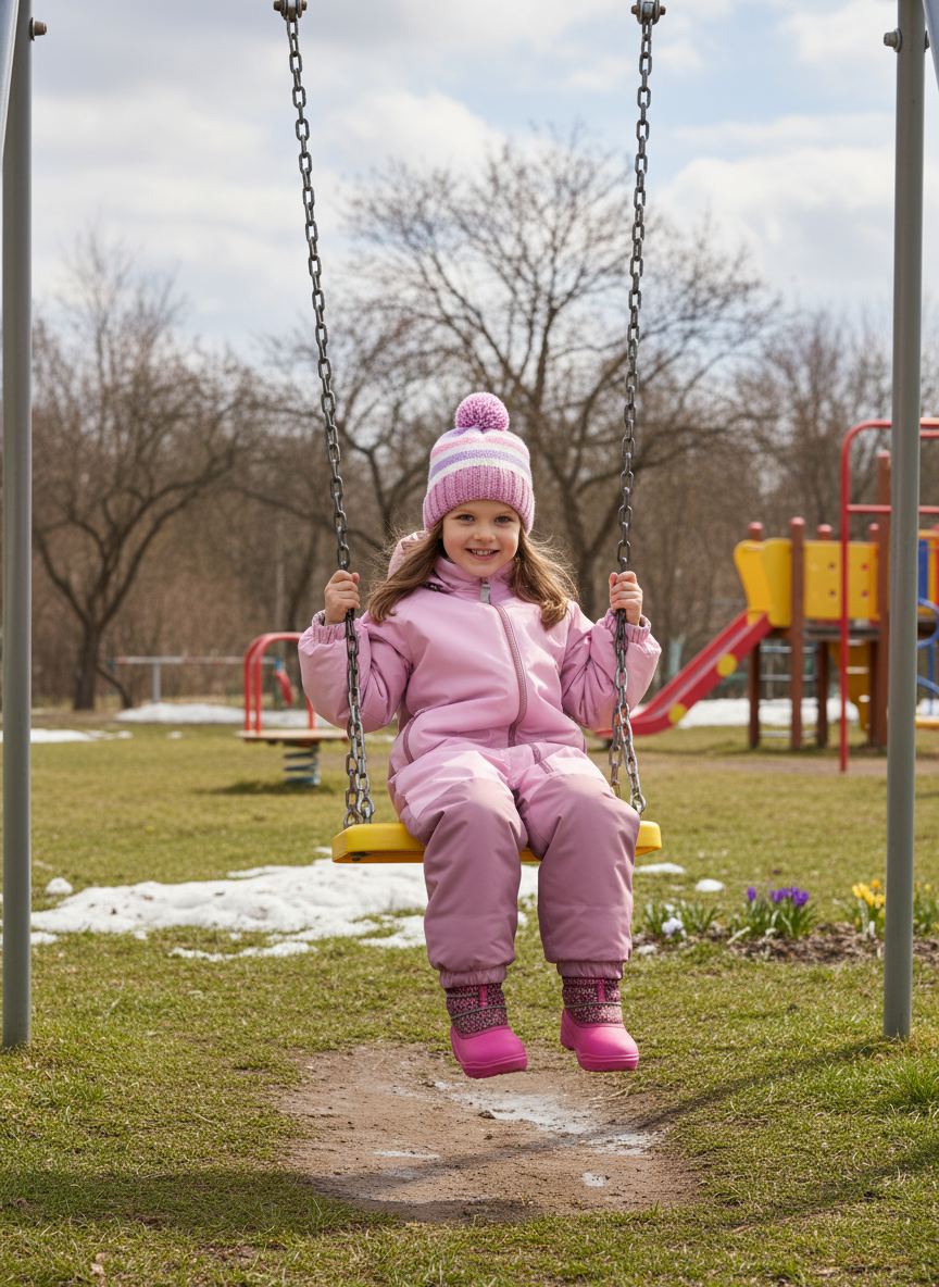 Комбинезон утеплённый