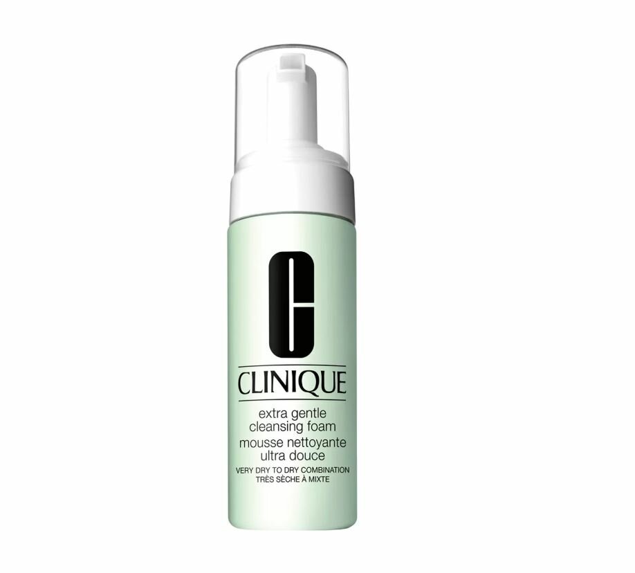 CLINIQUE Пенка для умывания для чувствительной кожи Extra Gentle Cleansing Foam, 125 мл