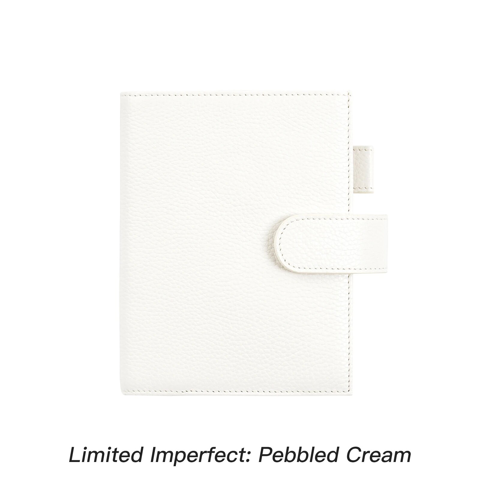 Обложка для блокнота Moterm Original A6 Plus, Белый Pebbled Cream