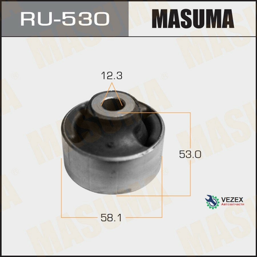 MASUMA RU-530 Сайлентблок MASUMA X-TRAIL/ T31 front low R