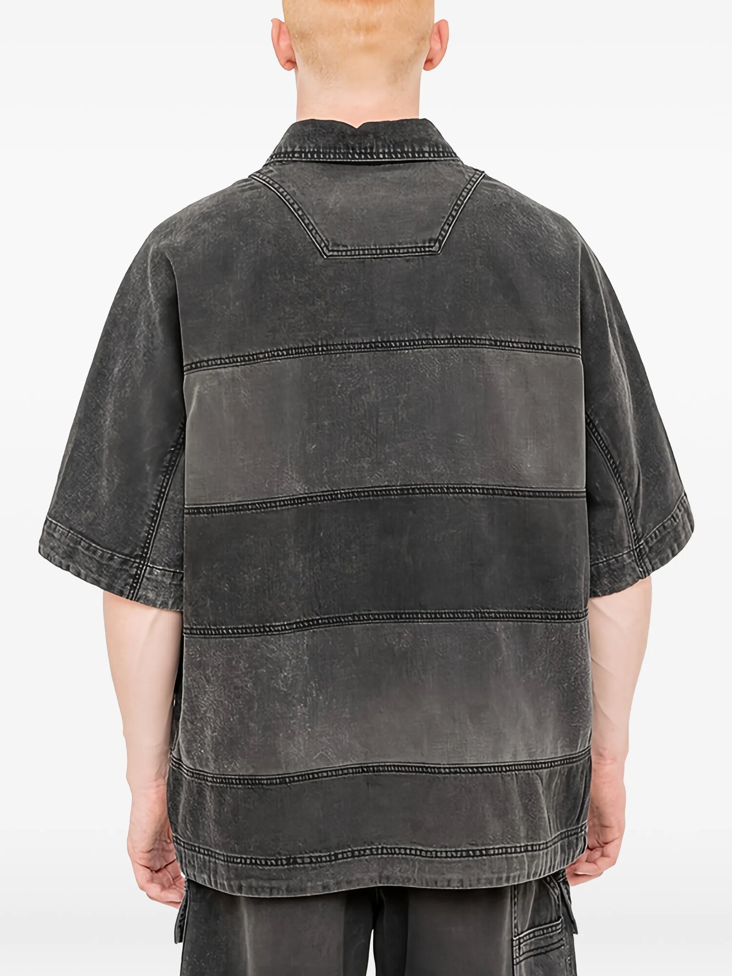 Рубашка JUUN.J Panelled polo shirt, размер 50 — фото 1
