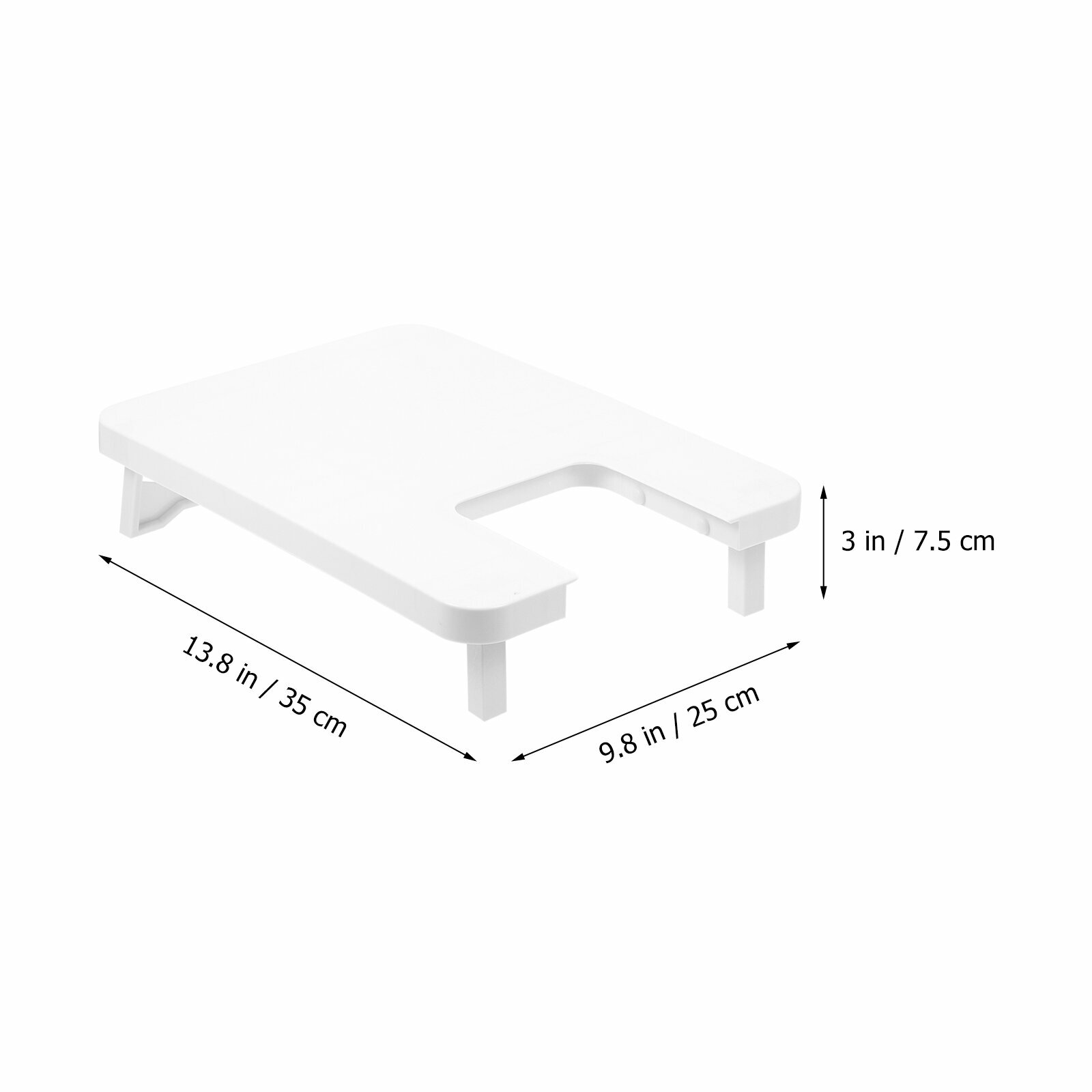 Доска Расширения Для Швейной Машины 1 Шт Универсальная Белый 35X25X7Cm