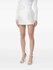 Юбка Elisabetta Franchi Elastic-strap mini skirt, размер 44, white