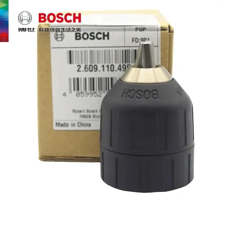 Самоблокирующийся сверлильный патрон Bosch 1,0-10 мм