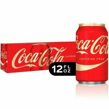 Газированный напиток Coca-Cola Caffeine Free без кофеина (США), 355 мл (12 шт)
