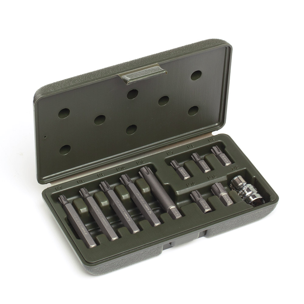 Дело техники 626391 набор вставок 3 / 8 ribe 11 предметов (m7 m8 m9 m10 m12 l=30 и 75 мм с переходником