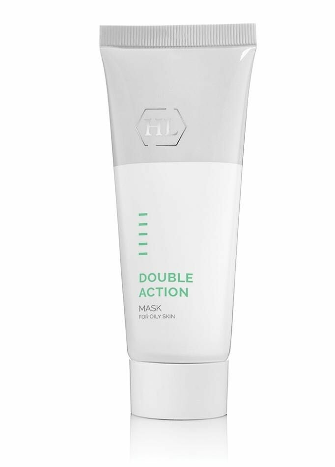Очищающая сокращающая поры маска с каламином для жирной проблемной кожи DOUBLE ACTION MASK