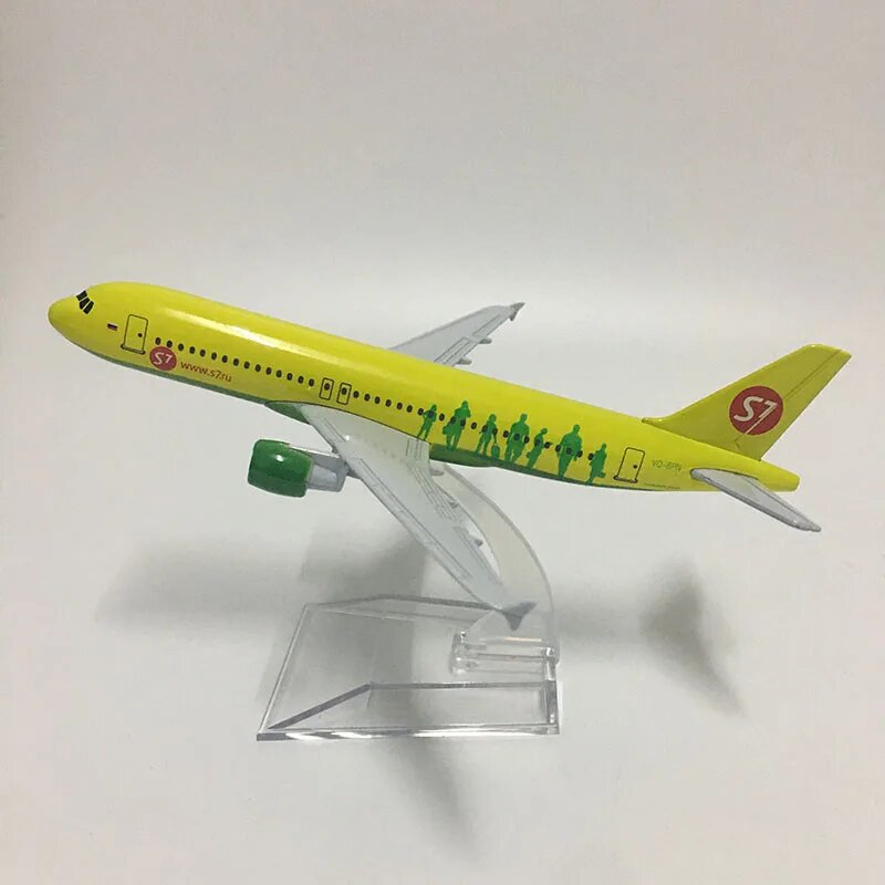 Модель самолета JASON TUTU Airbus A320 S7 1:400
