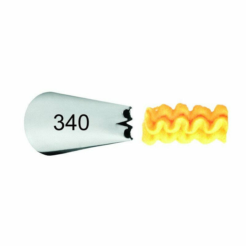 Насадка кондитерская Рюши узорные Ruffle Wilton 402-340 (Набор из 3 шт.)