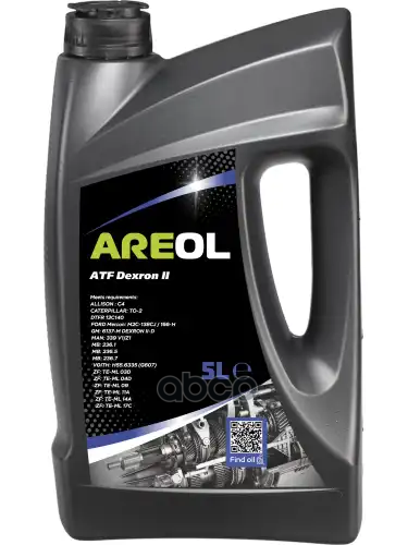 Areol Atf Dexron Ii (5L) Жидк. Для Акпп И Гур! Краснdexron Ii-D, Ford Mercon, Mb 236.1/236.5/236.7 AREOL арт. AR089