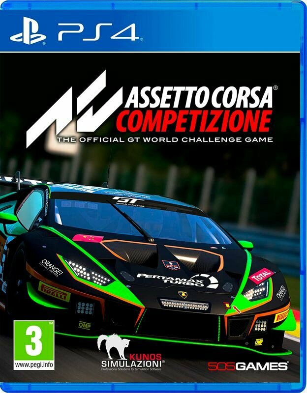 Игра Assetto Corsa Competizione (русские субтитры) для PS4