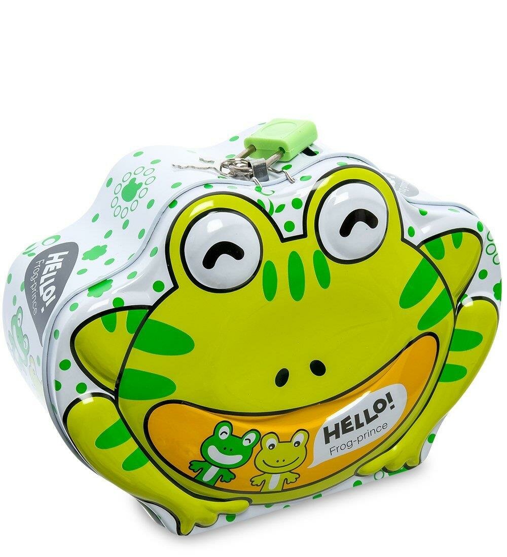 Металлическая копилка Лягушка A2132183 разностор, Металл