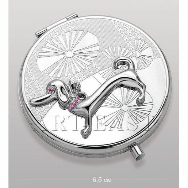 Зеркальце A941644 разностор, Сплав, стекло