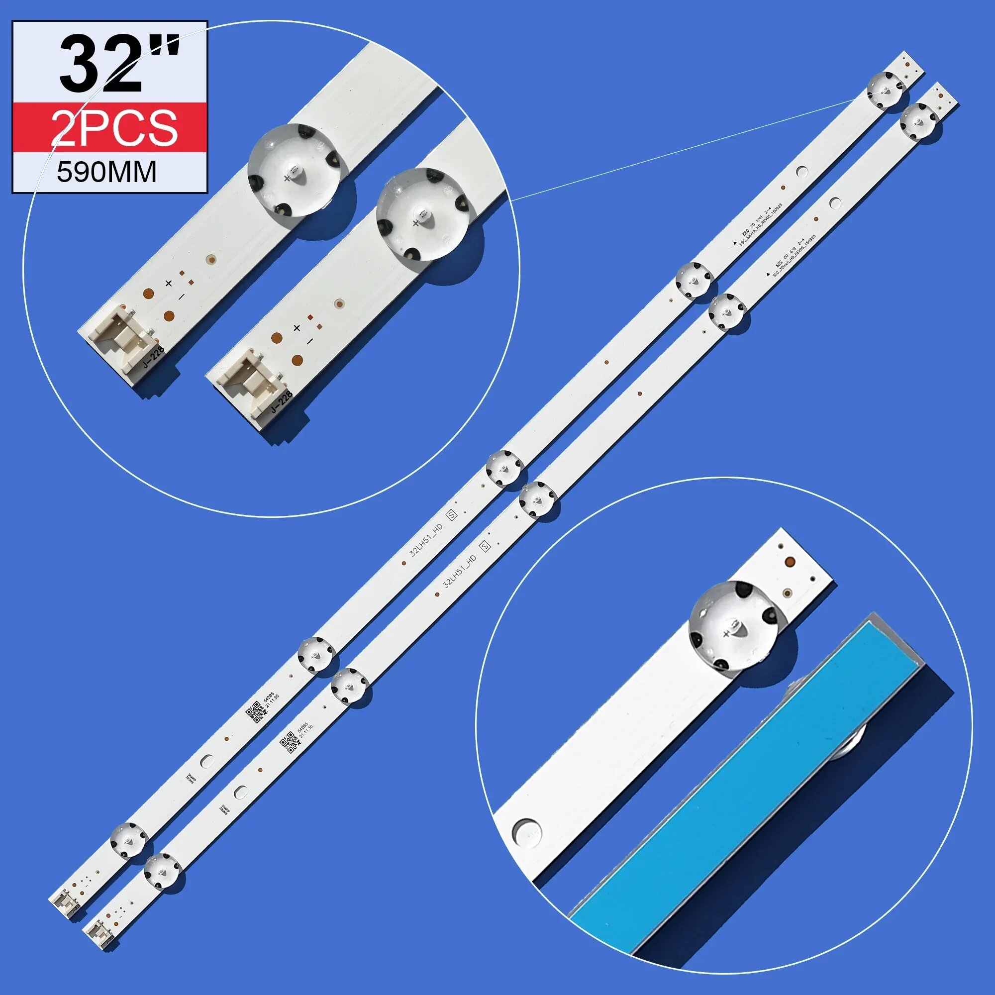 Светодиодная лента 5 ламп для Innotek 32LH510U