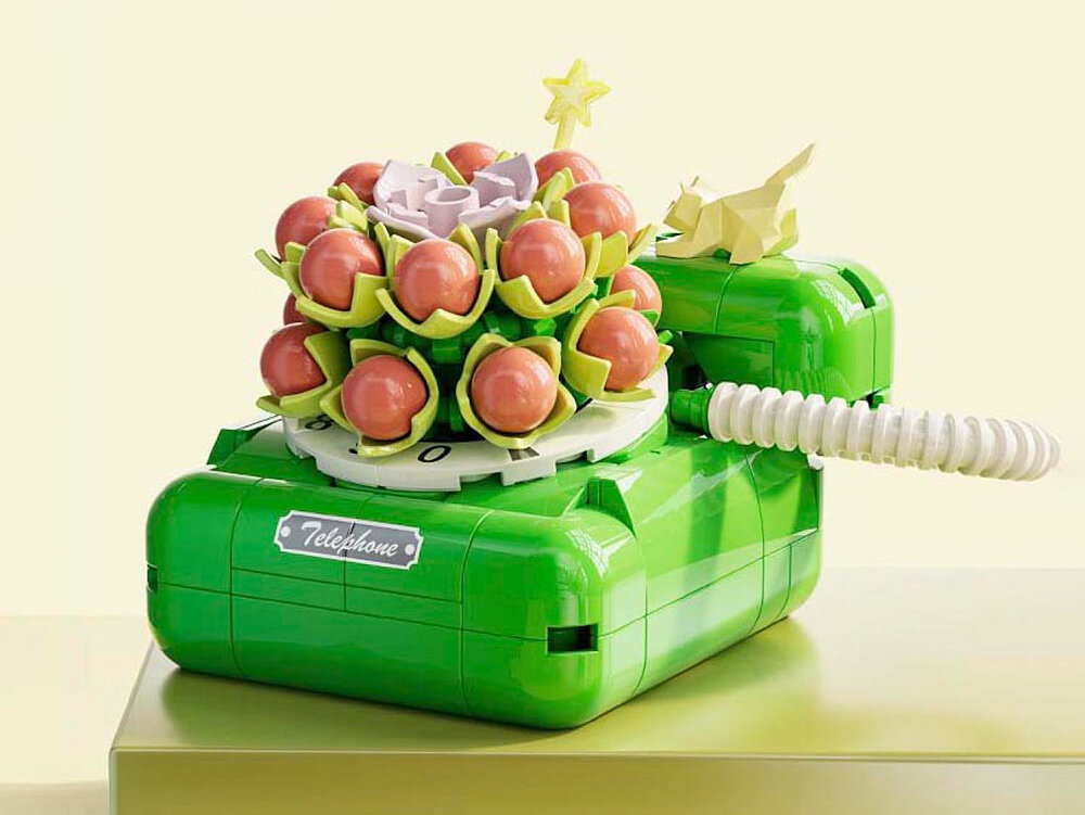 Конструктор JAKI JK2718 Конструктор Телефон