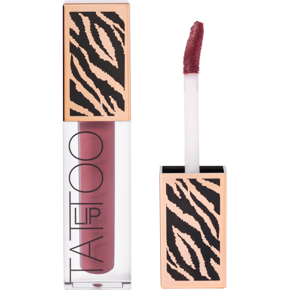 Губная помада Stellary Lip Tattoo матовая тон 08 grape juice, цвет: бордовый, 4.5 мл