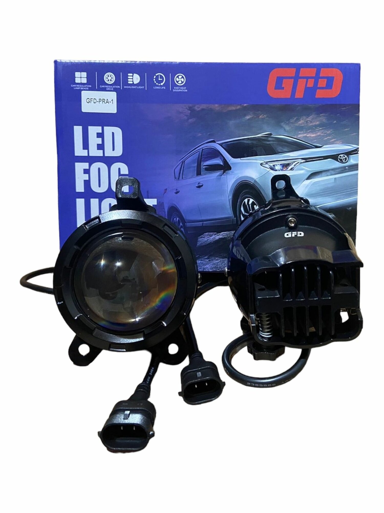 Противотуманные фары на Газель Бизнес Некст Лада Приора Шевроле Нива