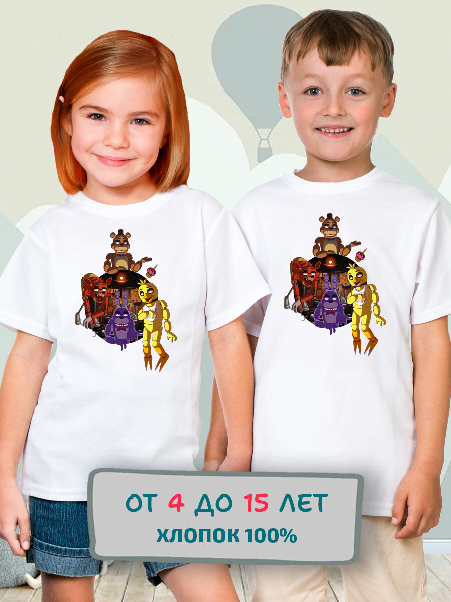 Футболка Чика Бонни Пять ночей у Фредди FNAF