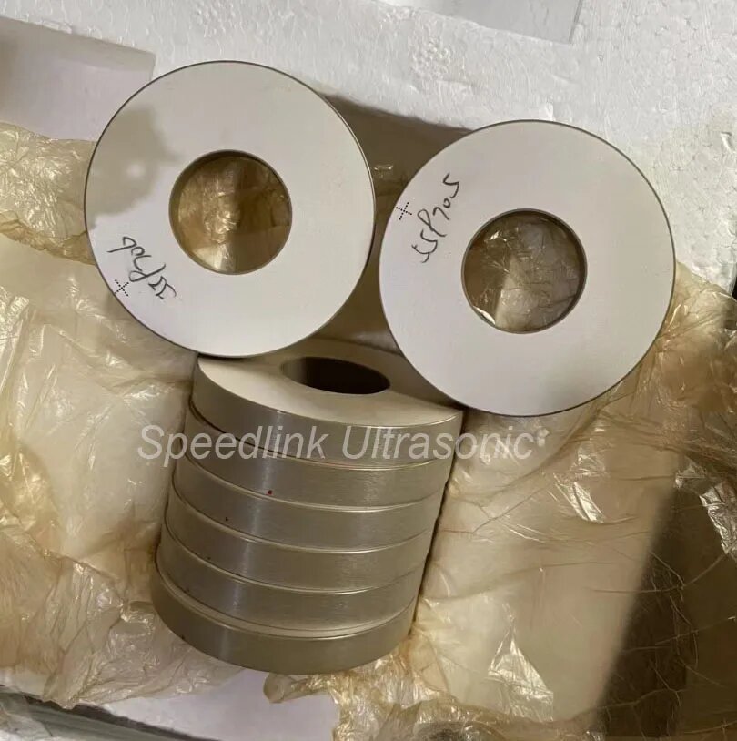 Пьезоэлектрический керамический диск PZT4/PZT8 50x17x6.5мм 25X10X5 P8 10pcs