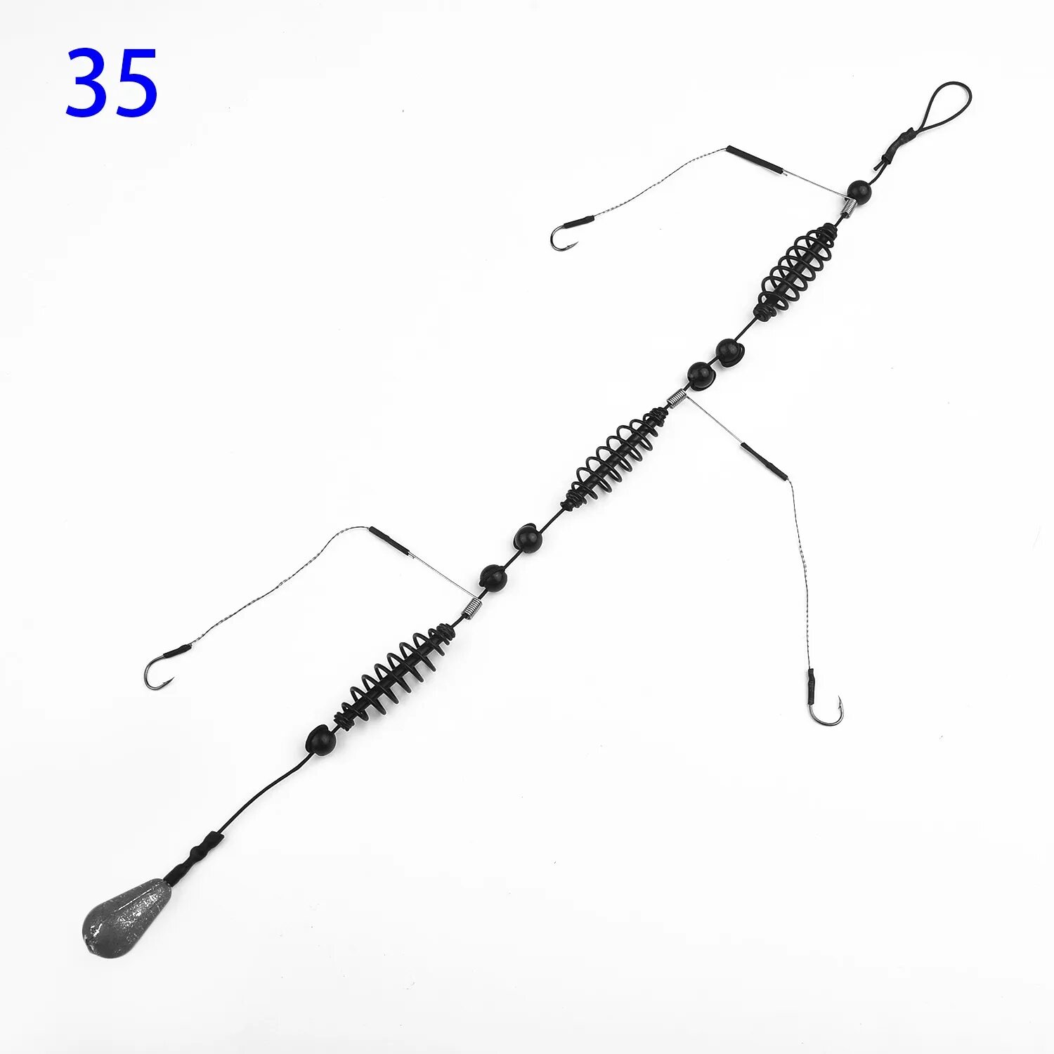 Кормушка для рыболовного крючка Lead+High-carbon steel 15-40г 35g