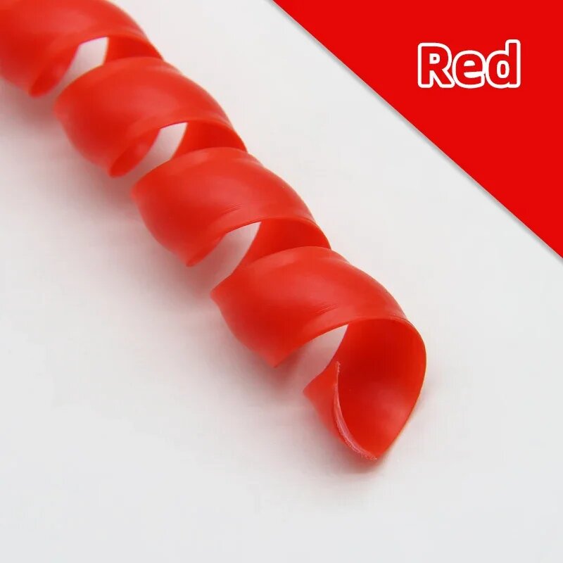 Кабельный рукав виниловый 8-35 мм 1/5/10 м 8mm, Красный, 1 meter