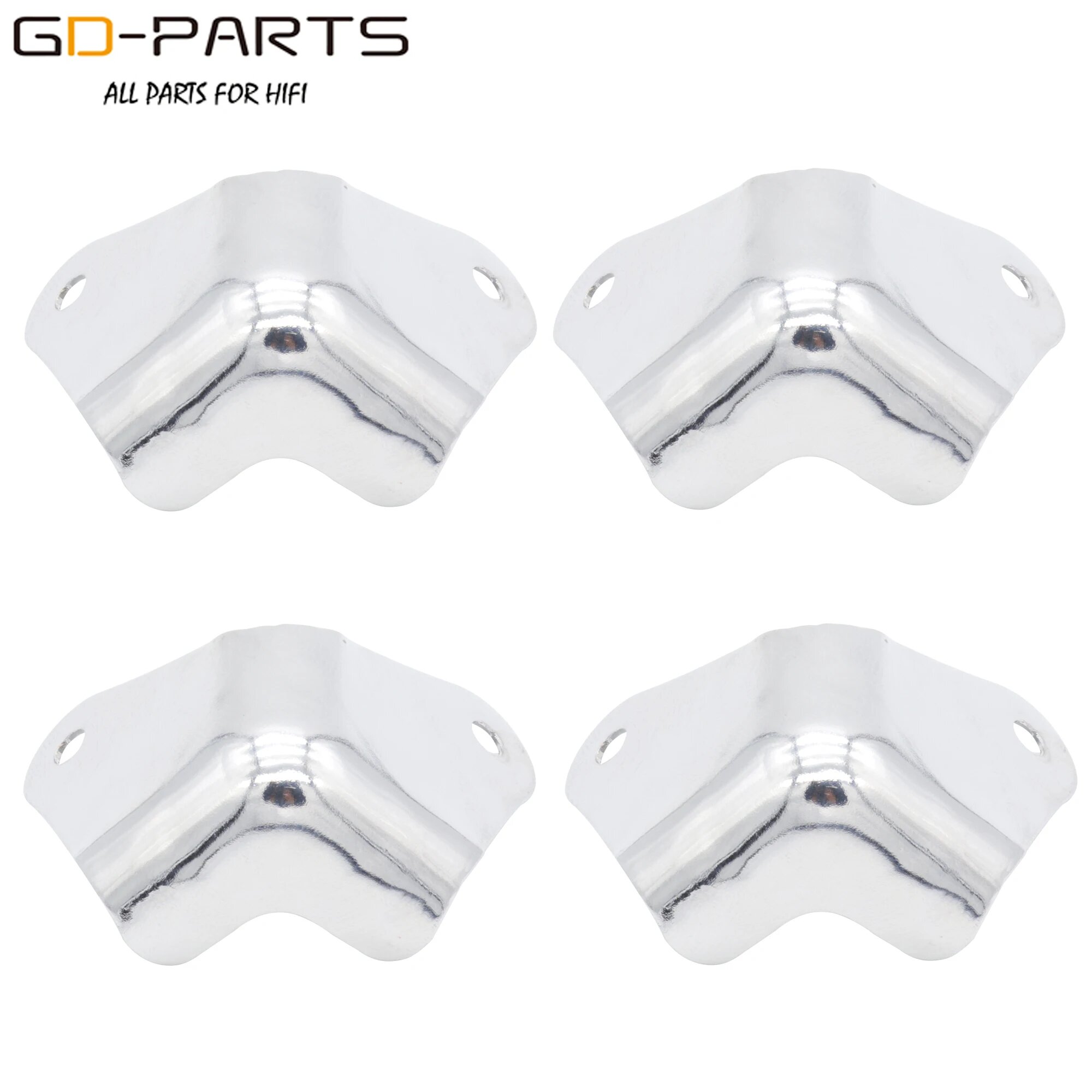 GD-PARTS Угловые протекторы серебряные 4 шт