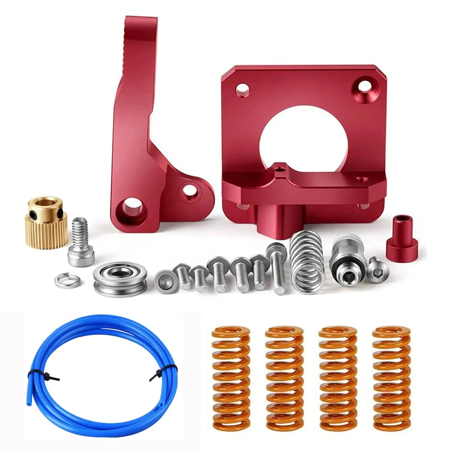 HOPEDA Все металл алюминиевый приводной экструдер для 3D-принтеров Ender With spring and tube