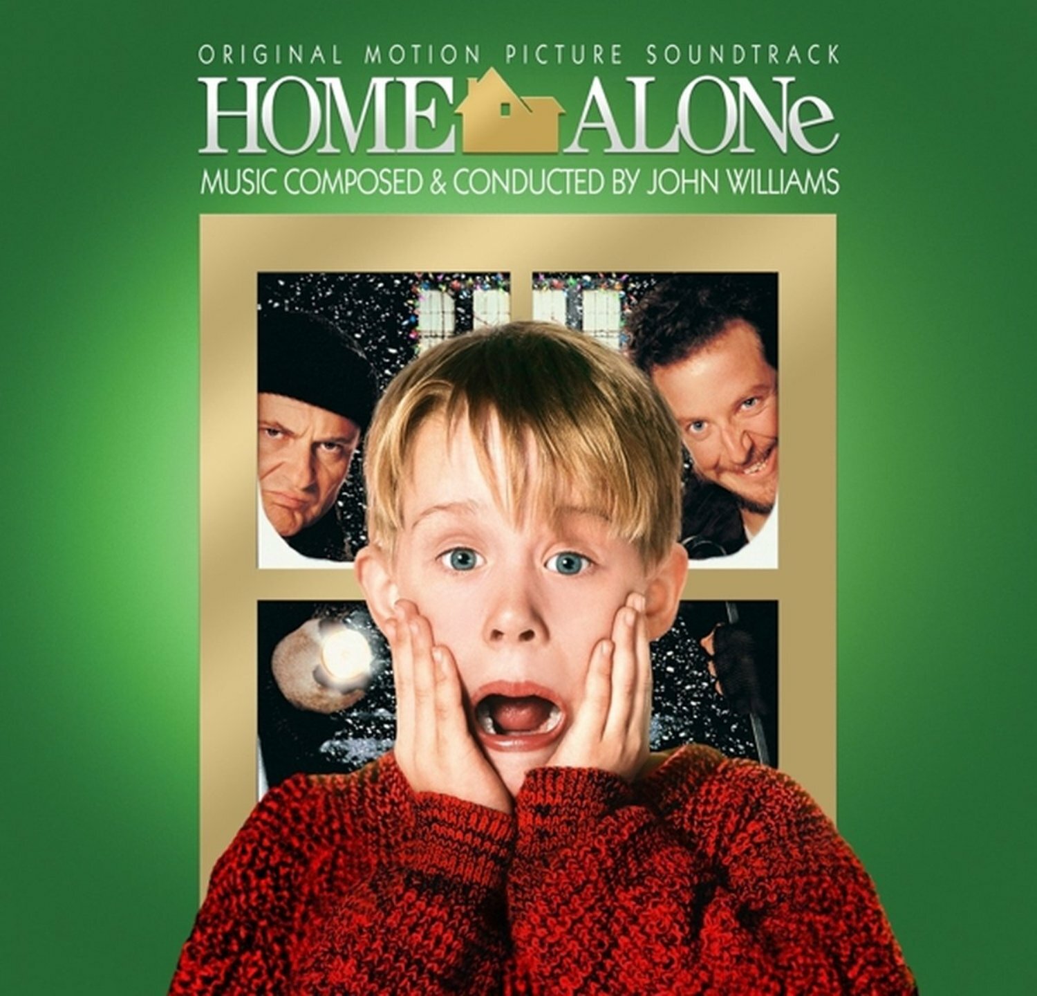 Компакт-диск Home Alone Music Composed & Conducted by John Williams Soundtrack Christmas (CD) Sony Classical