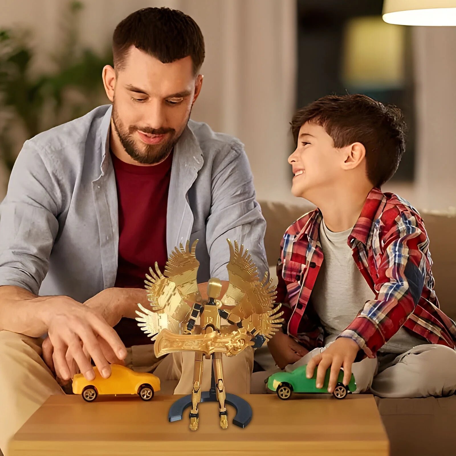 Фигурка Titan 13, многошарнирная подвижная фигурка, напечатанная на 3D-принтере, манекен 13, фигурки Lucky 13, для рожде