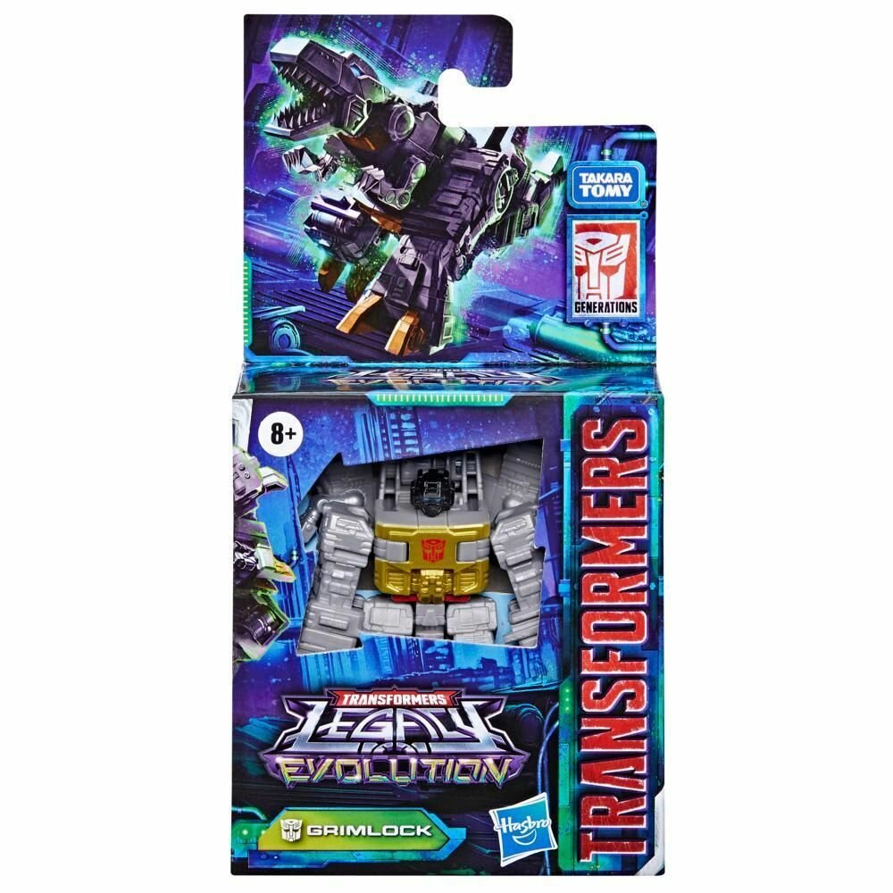 Трансформеры игрушки Hasbro Transformers Legacy Evolution Core Class Grimlock (8.9cm) F7173