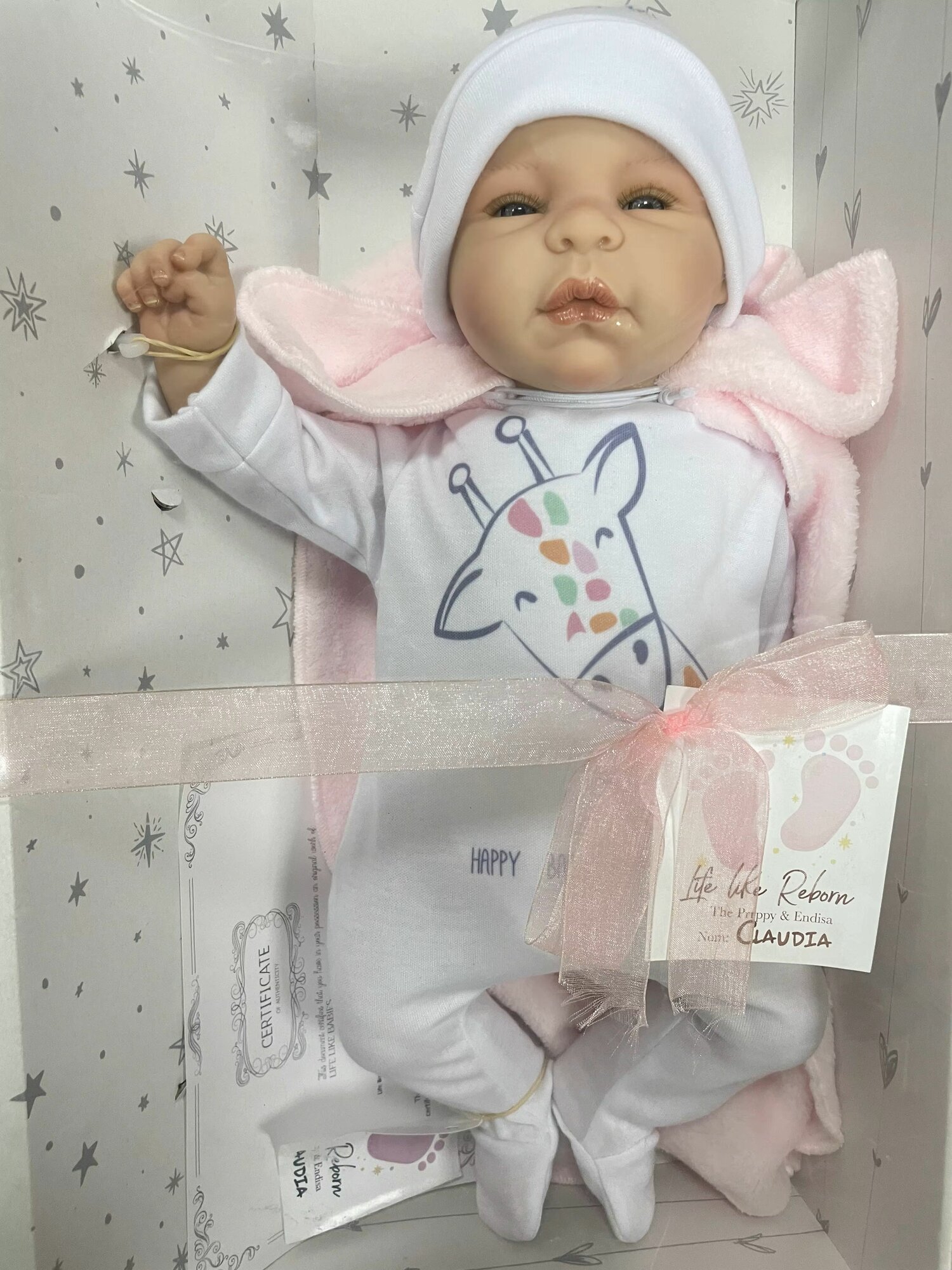 Кукла-реборн Клаудия 45см The Preppy & Endisa 454546