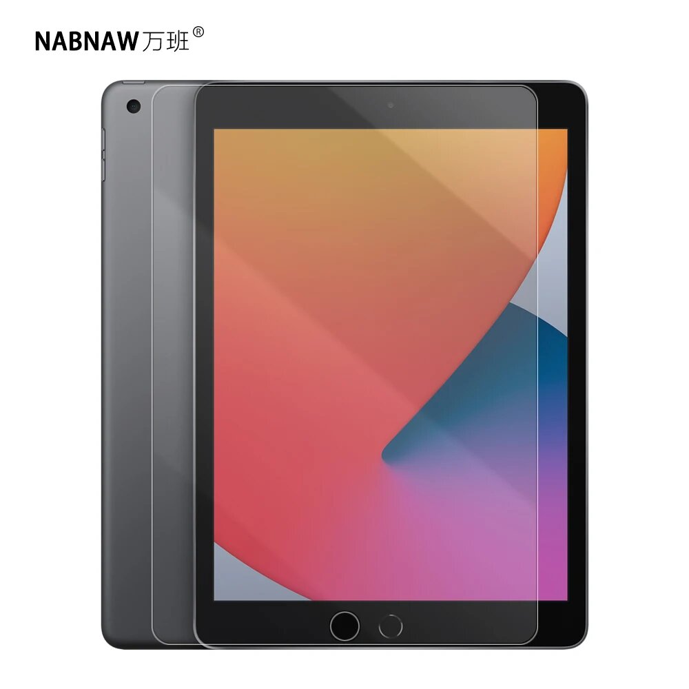 Защитное стекло NABNAW для iPad 10,2 дюйма for iPad 9 10.2
