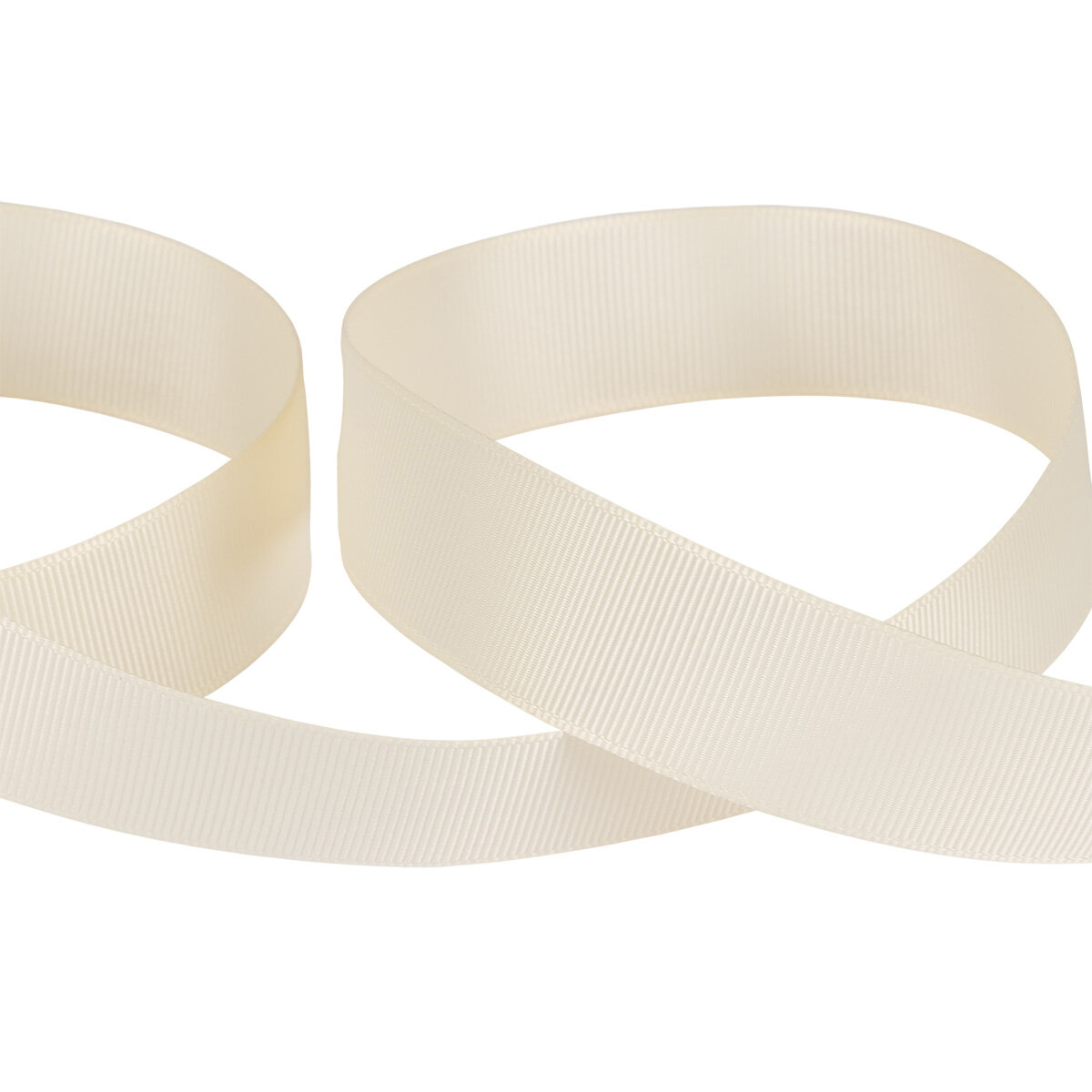 "Gamma" репсовая лента GR-25 фасовка 25 мм 1 " 5.4 м №126 св. св. бежевый