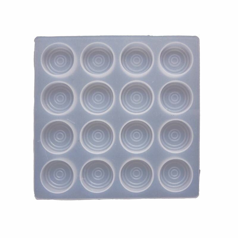 (1 шт.) Силиконовая форма с 16 отверстиями для капельного воска
