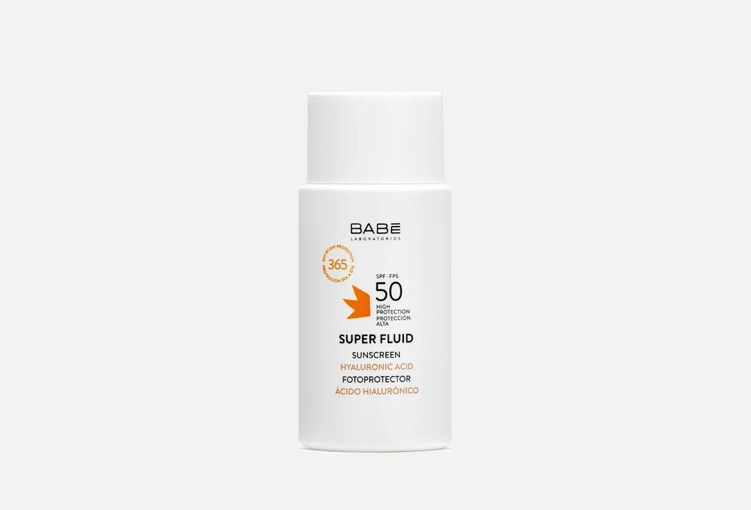 Суперфлюид для лица SPF 50+ Laboratorios Babe SUNSCREEN, 50 мл