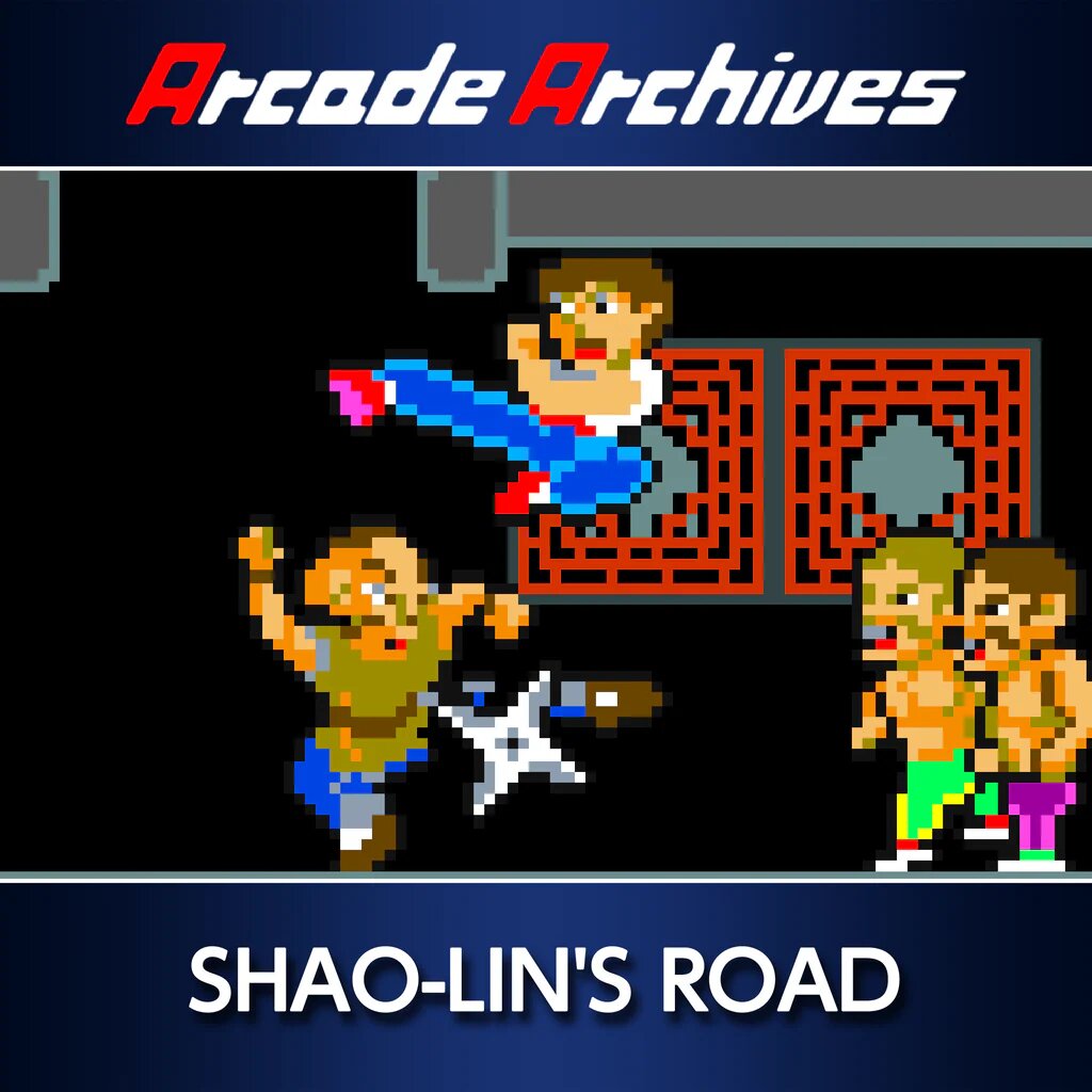 Игра Arcade Archives SHAO-LIN'S ROAD, для PlayStation 4, на английском языке, Украина