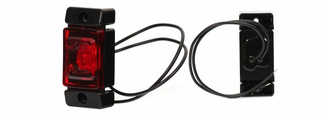 WAS Фонарь габаритный задний красный светодиод 12V/24V