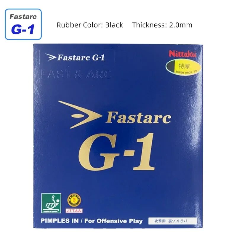 Оригинальная накладка для настольного тенниса Nittaku Fastarc G1 C1 P1 S1, нелипкое покрытие для пинг-понга, резиновая на выбор Ito Mima
