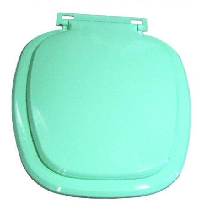 Сиденье для унитаза прямое салатовое