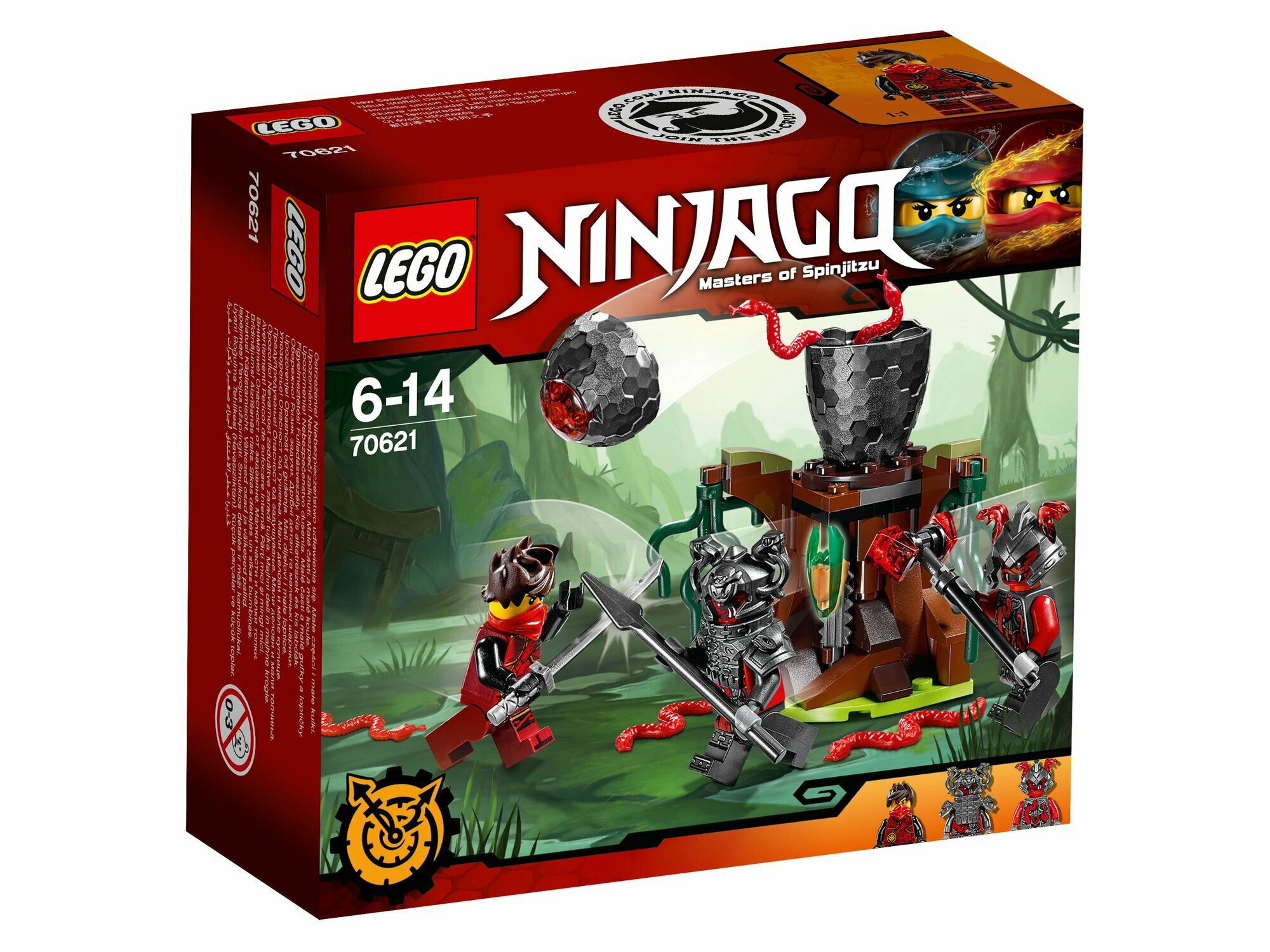 Конструктор LEGO Ninjago 70621 The Vermillion Attack (Атака Алой армии) 2017 год