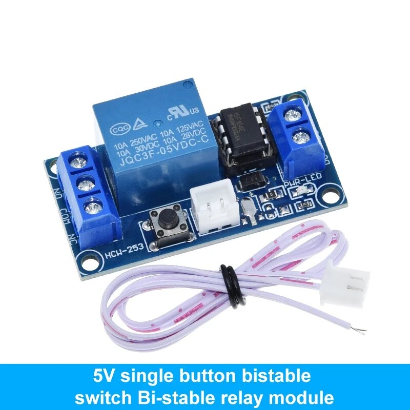 Бистабильный релейный модуль TZT для Arduino 1pcs, 5V