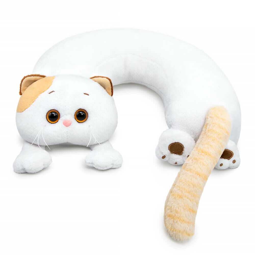 Мягкая игрушка BUDIBASA Кошечка Ли-Ли игрушка-подушка на шею