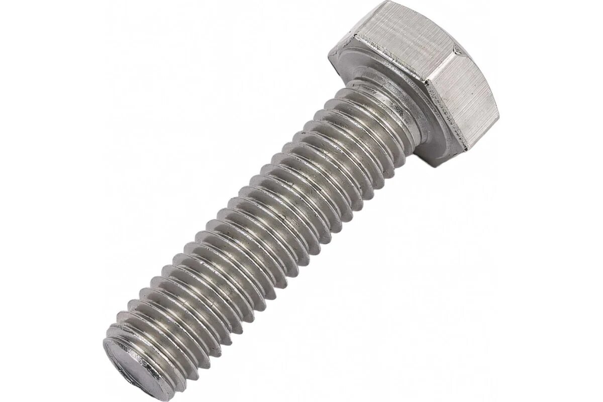 Креп-комп Болты с полной резьбой из нержавеющей стали DIN933 А2 8x30 100 шт крепеж