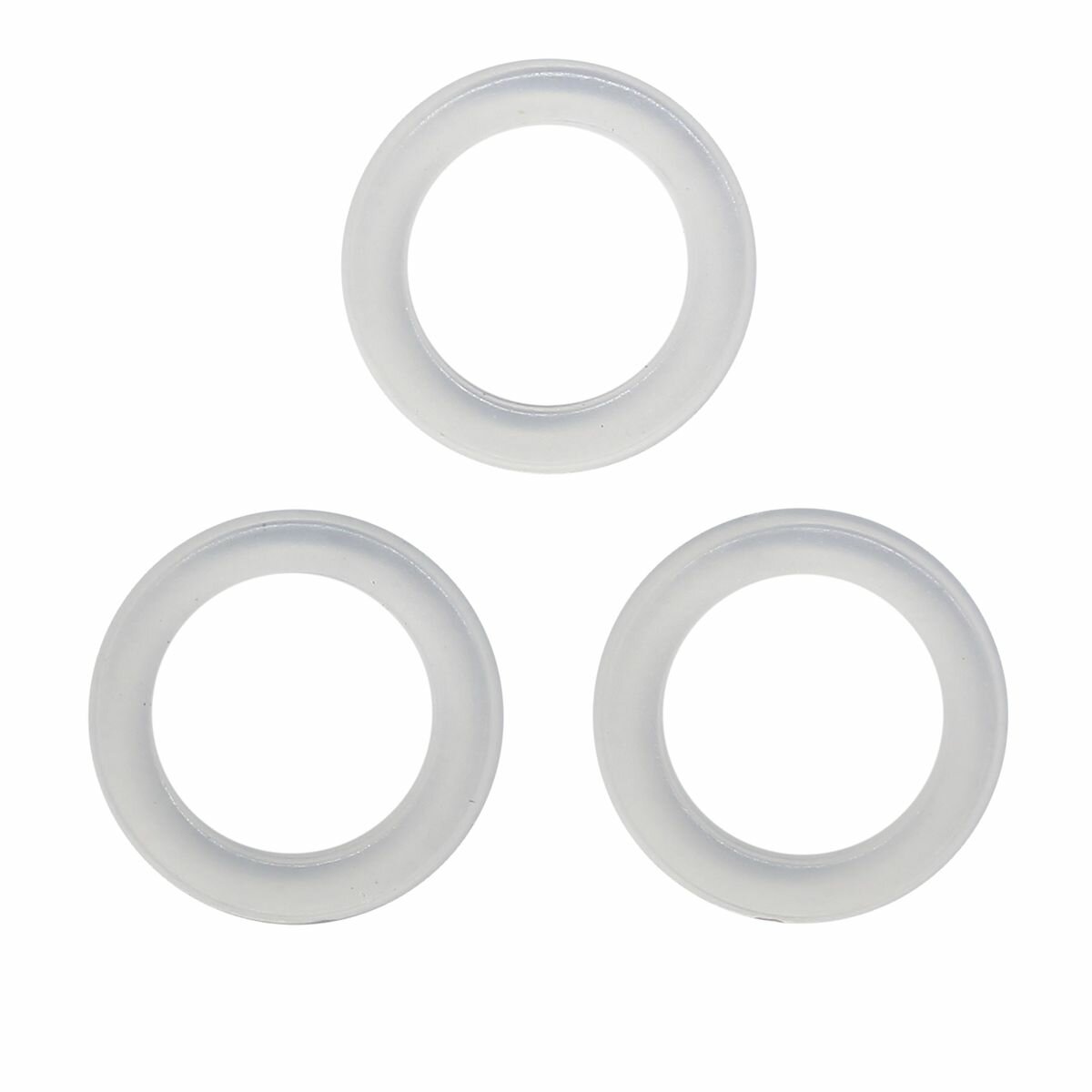 1785 Кольцо уплотнительное 5/8мм пластик под люверс 3-4мм BIG